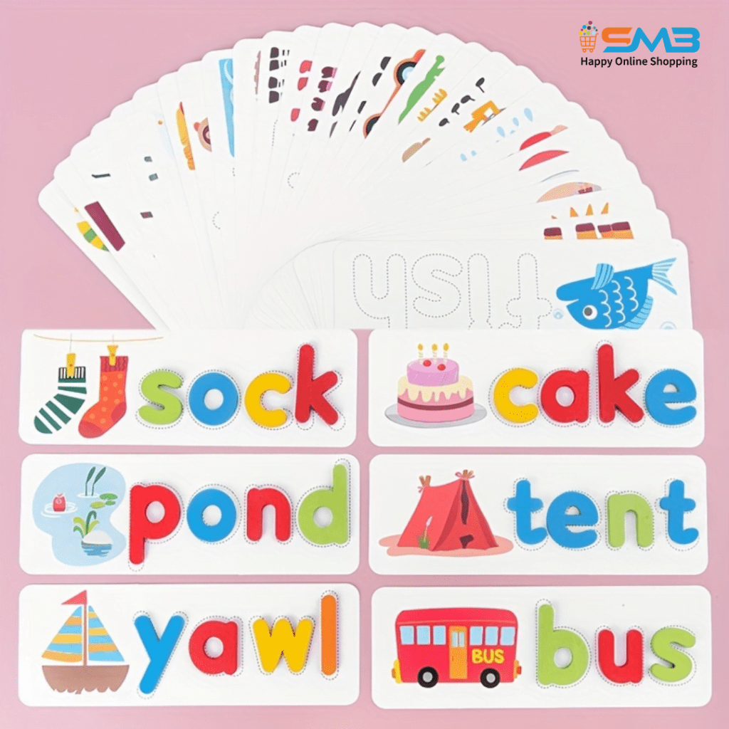 Kids Learning Toys & Spelling Matching Game Box | ShopnoMarket