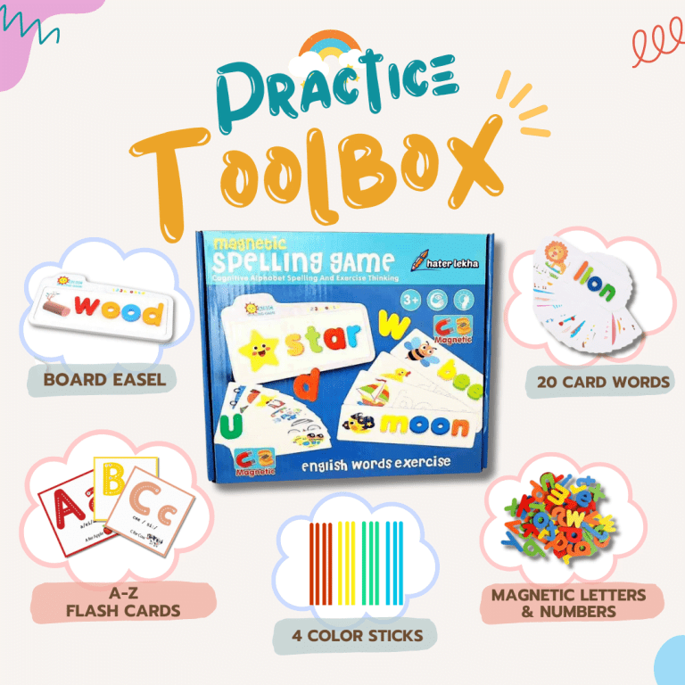 Kids Learning Toys & Spelling Matching Game Box | ShopnoMarket